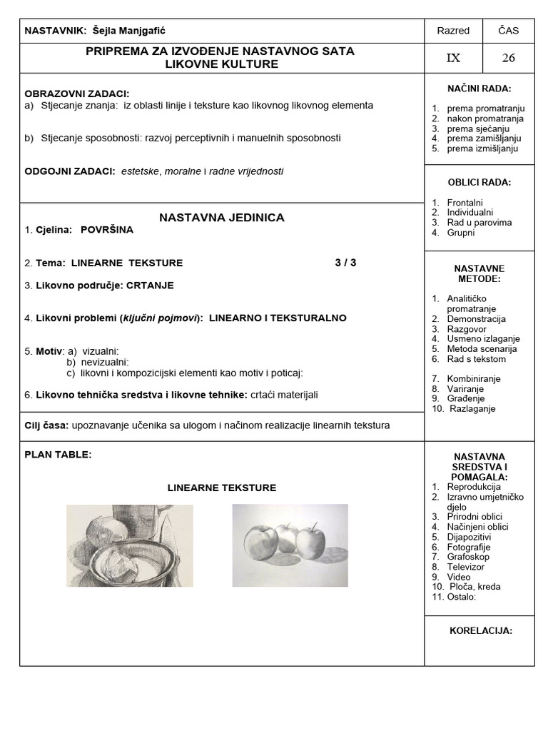 Priprema IX - 23 | PDF