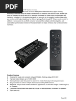 Dooya Screen Remote Programming Full Instruction | PDF | Wireless ...