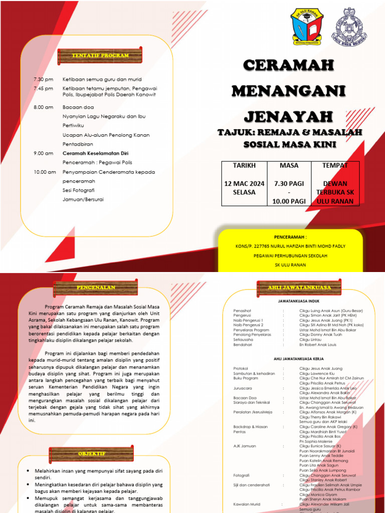 Buku Program Polis | PDF