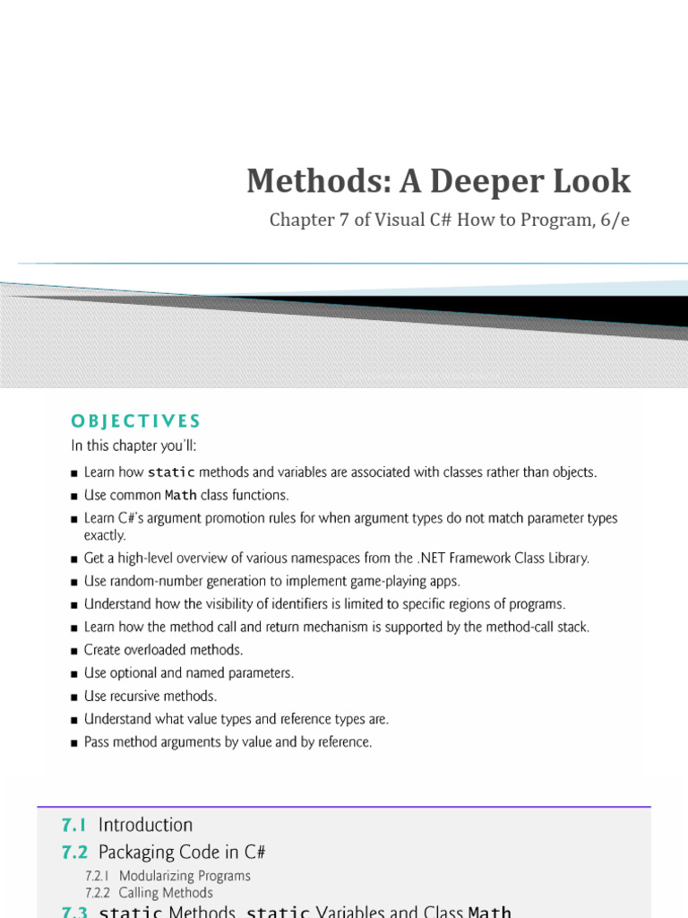 Programming 2 Methods Pdf Parameter Computer Programming Method