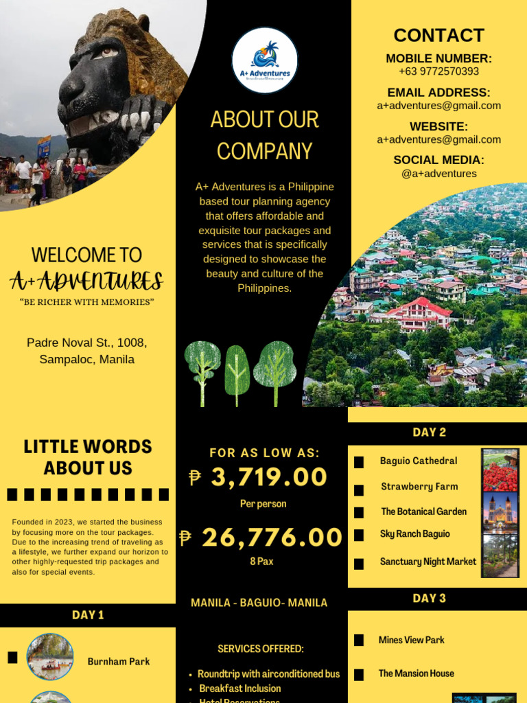 A+ Adventures (Final Brochure) | PDF