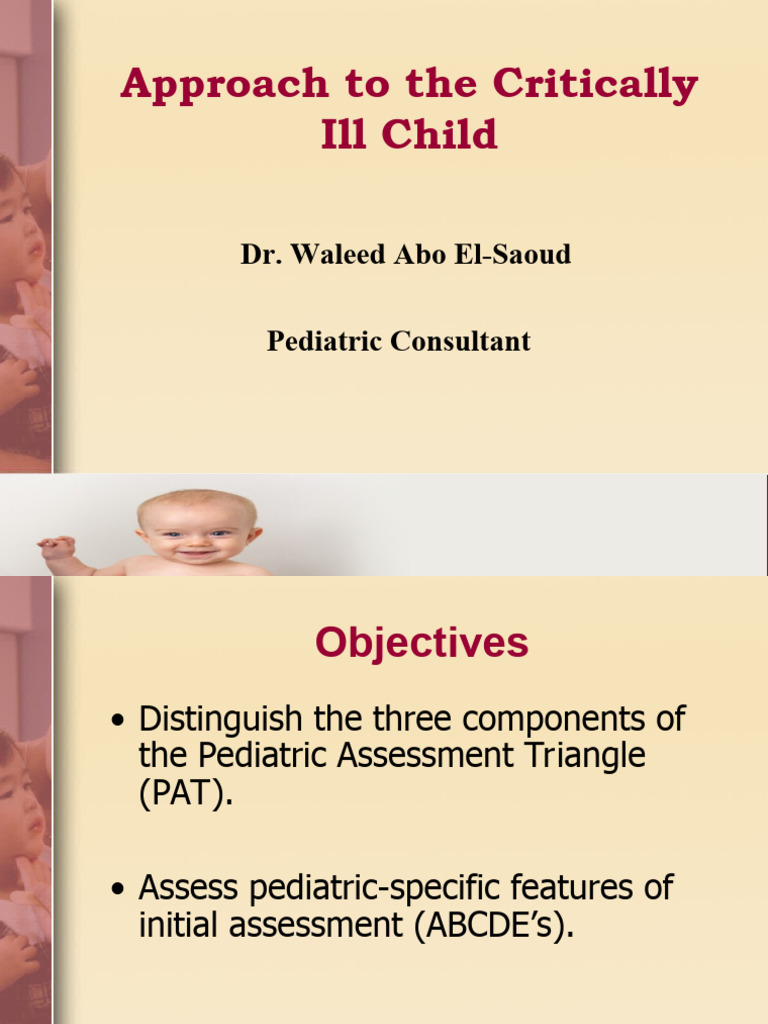 Approach+to+the+Critically+Ill+Child | PDF | Physiology | Medicine