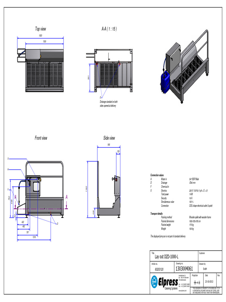DZD-1000-L - Eng Data Sheet | PDF | Manufactured Goods