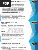 Constitutional Bodies Full Chart 2025 | PDF | Politics Of India ...