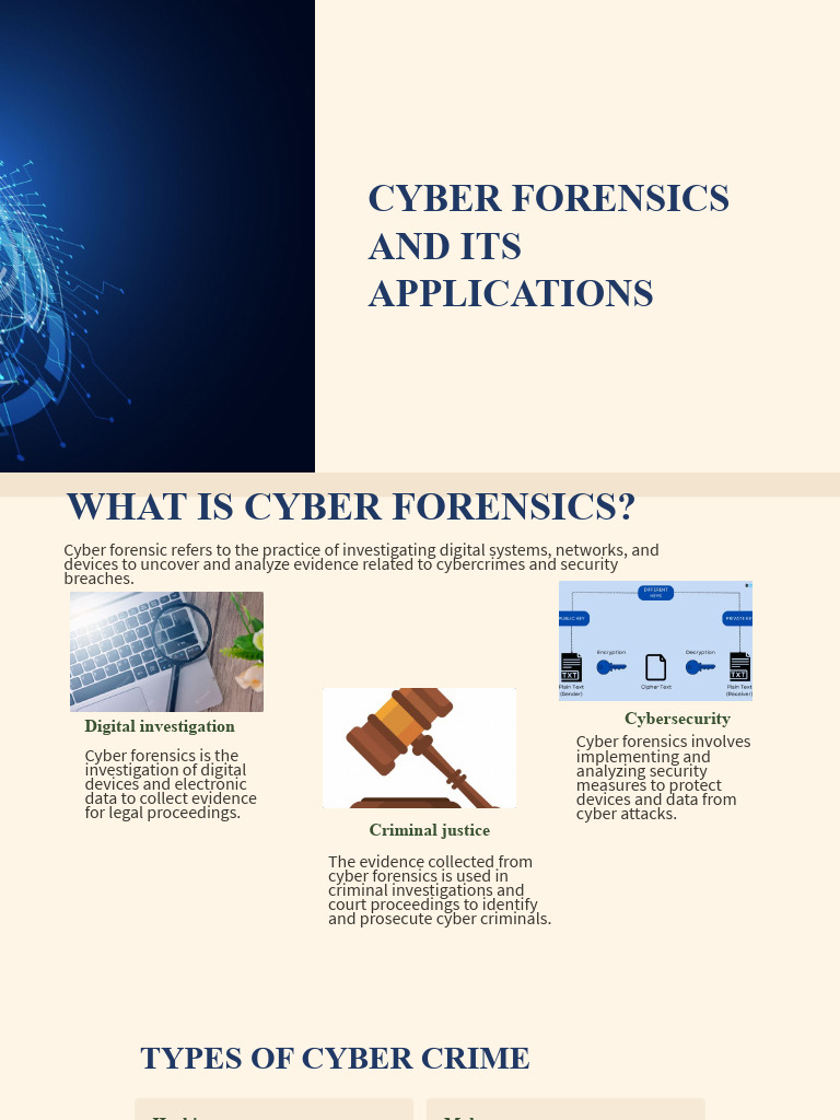 Cyber Forensics: Techniques & Applications | PDF | Computer Security | Security