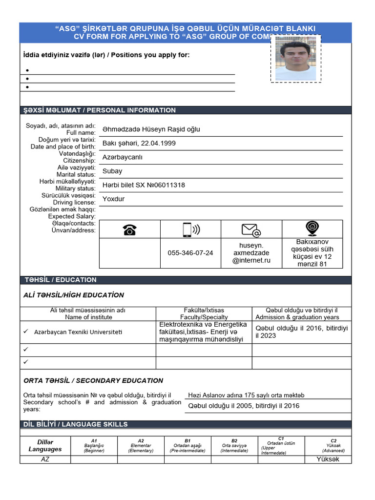 Cv_template (1) — Копия | PDF