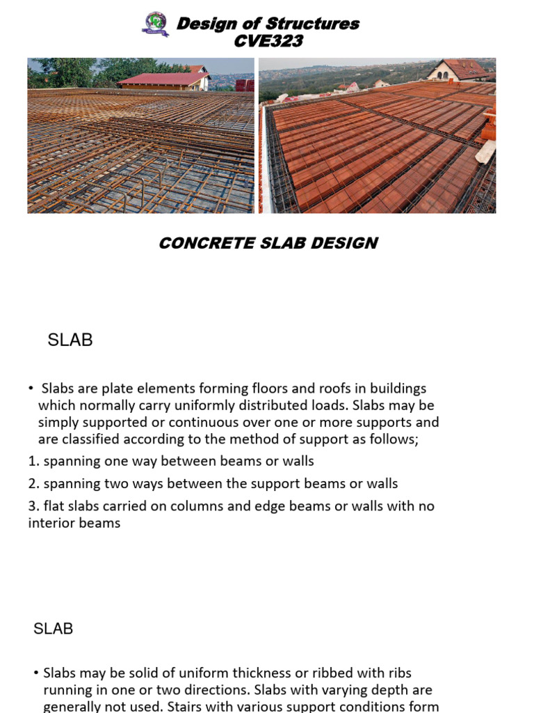 Design of Slab | PDF | Beam (Structure) | Bending
