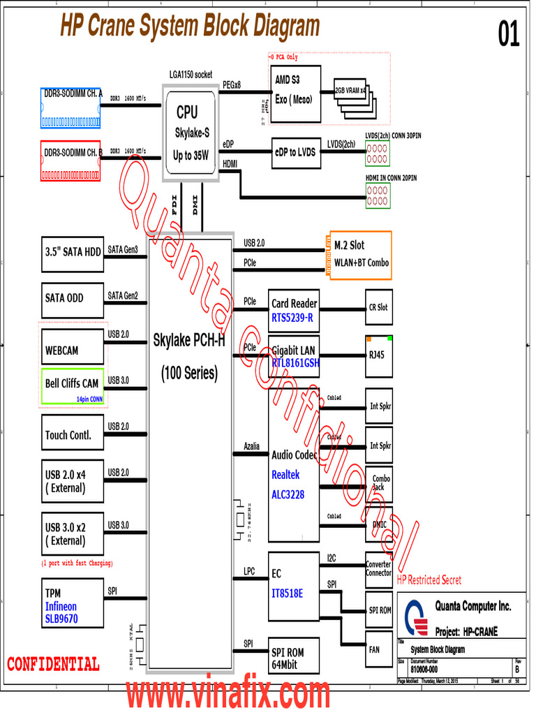 DAN61AMB6F0 REV F Schematic Diagram N61A-SKY - SI - 0312 - 1420 | PDF ...
