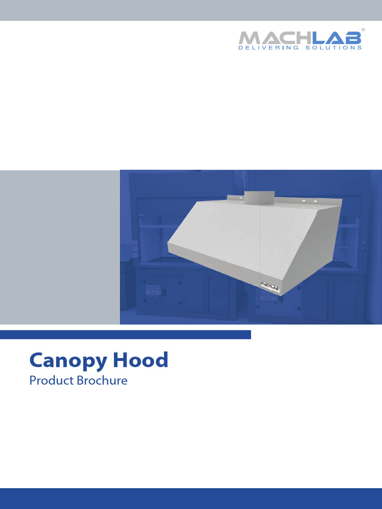 MACHLAB Canopy Hood Datasheet-Compressed | PDF | Building Engineering ...