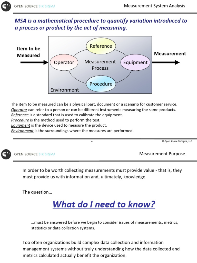 Msa Fundamentals | PDF
