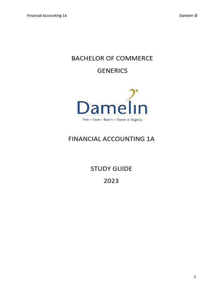2023 Study Guide | PDF | Debits And Credits | Banks
