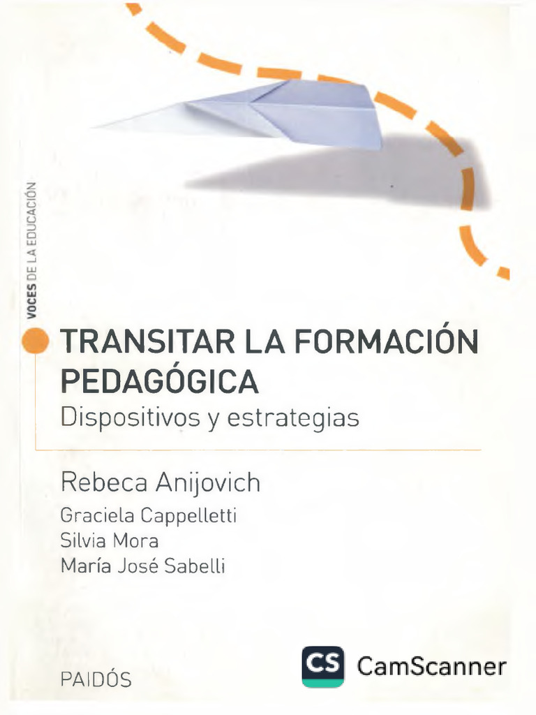 Rebeca Anijovich Transitar La Formación Pdf Enseñando Maestros