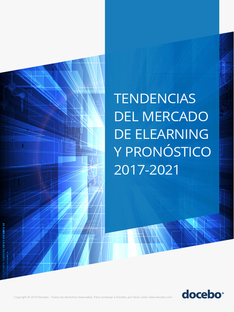 Tendencias Del Mercado de Elearning y Pronóstico 2017 2021 | PDF | Computación en la nube ...