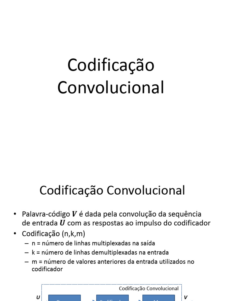 SST20707 Convolucional Apresentacao | PDF | Matriz (Matemática ...