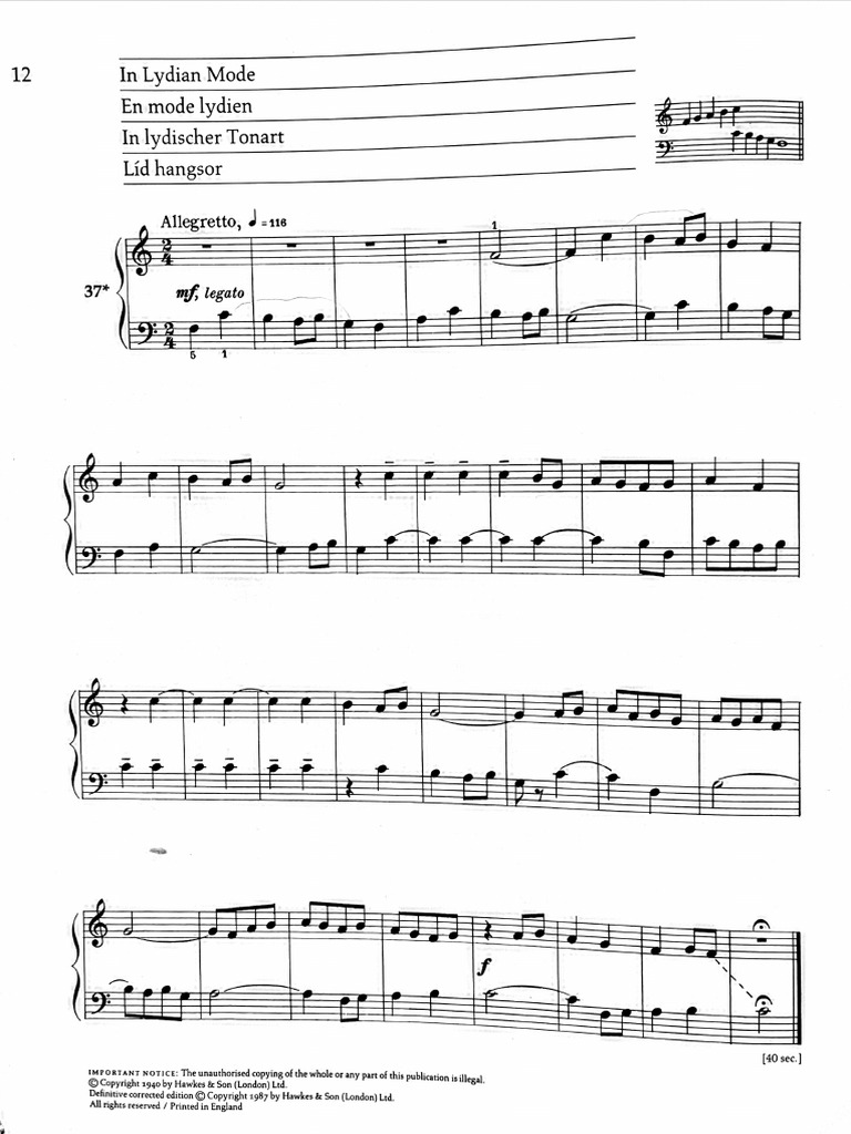 In Lydian Mode | PDF