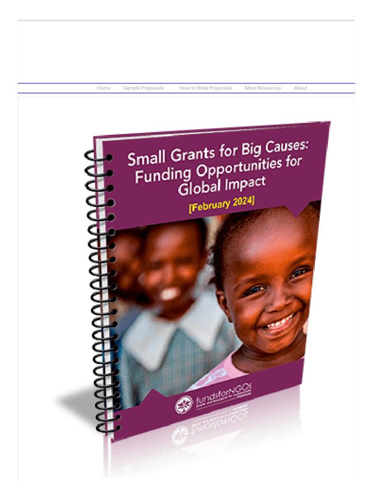 An Example Project Proposal on 'Sustainable Skill Development Pr | PDF