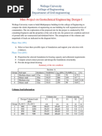 MAT Foundation Design | PDF | Foundation (Engineering) | Beam (Structure)