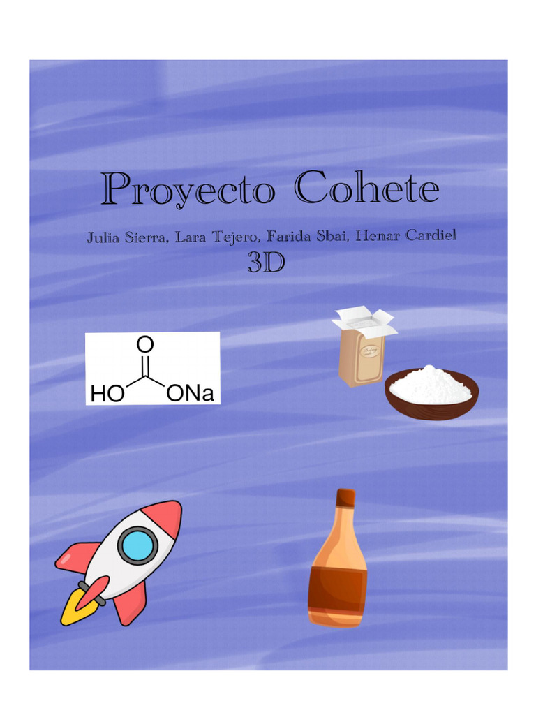 Cohete | PDF | Bicarbonato de sodio | Dióxido de carbono