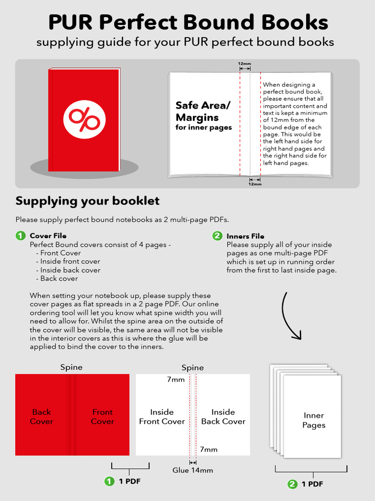 Perfect Bound Books | PDF | Bookbinding | Notebook