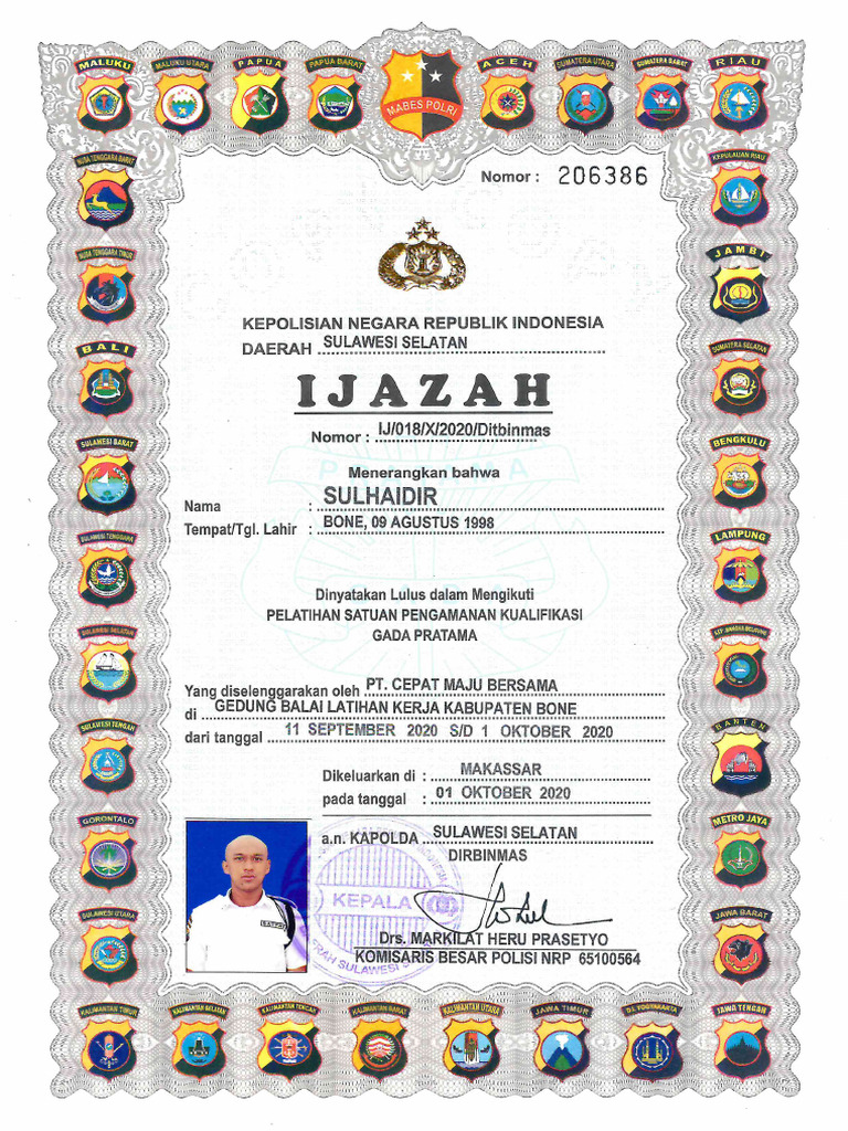 Ijazah 1 | PDF