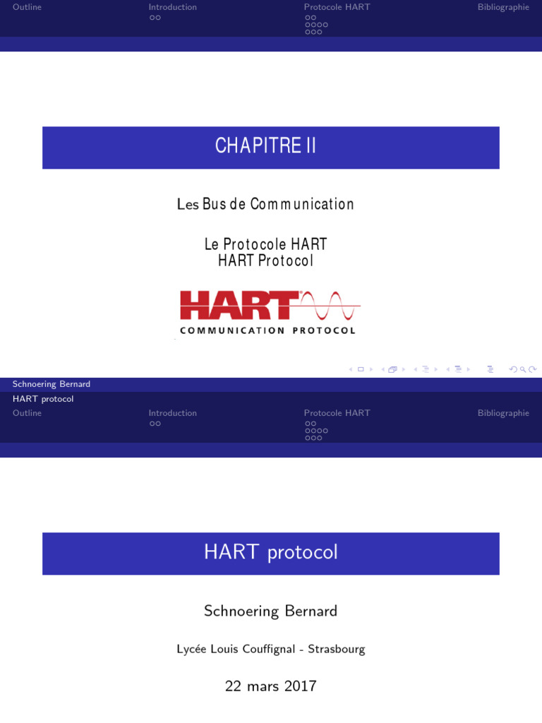 Protocole HART : Guide et Fonctionnalités | PDF | Modulation | Réseau ...