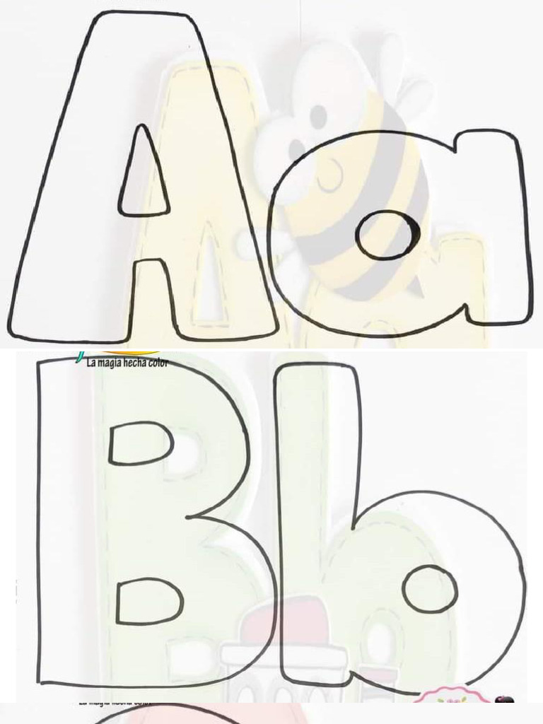 Moldes Del Abecedario Pdf