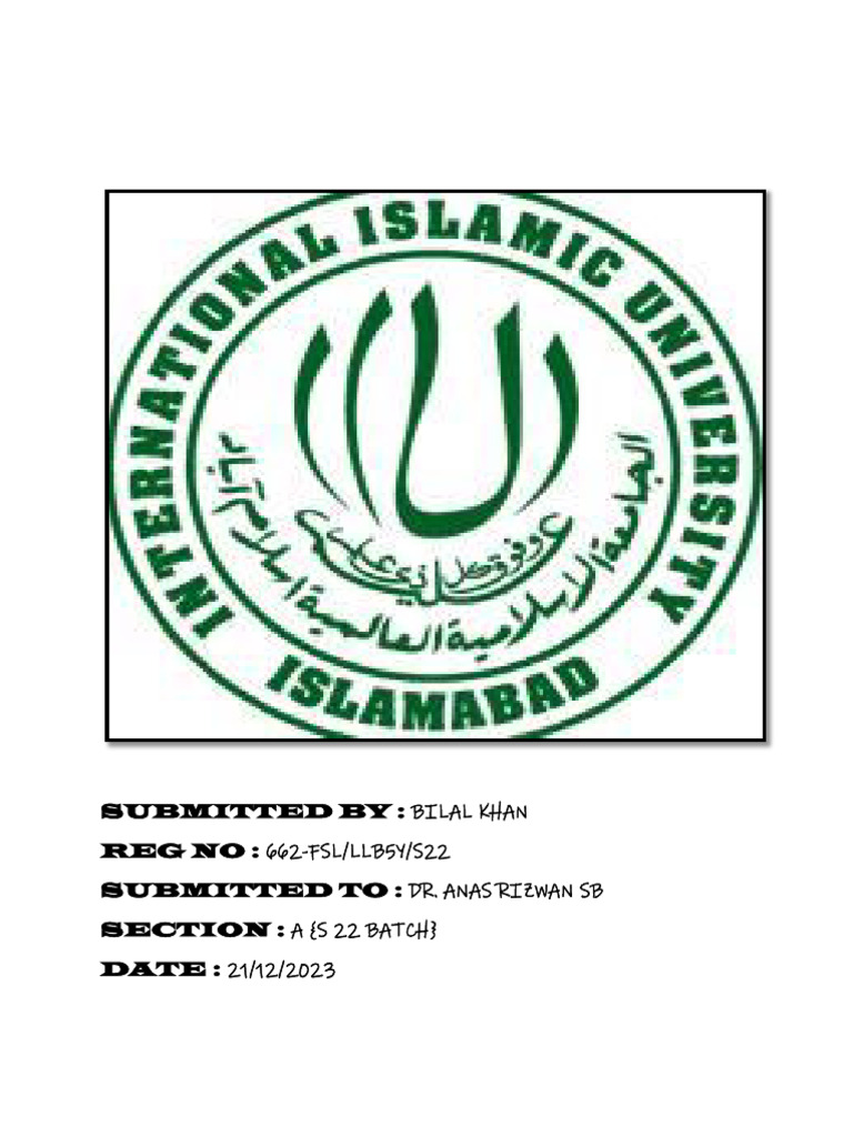 Islamic Contract Principles in Finance | PDF | Debt | Sharia