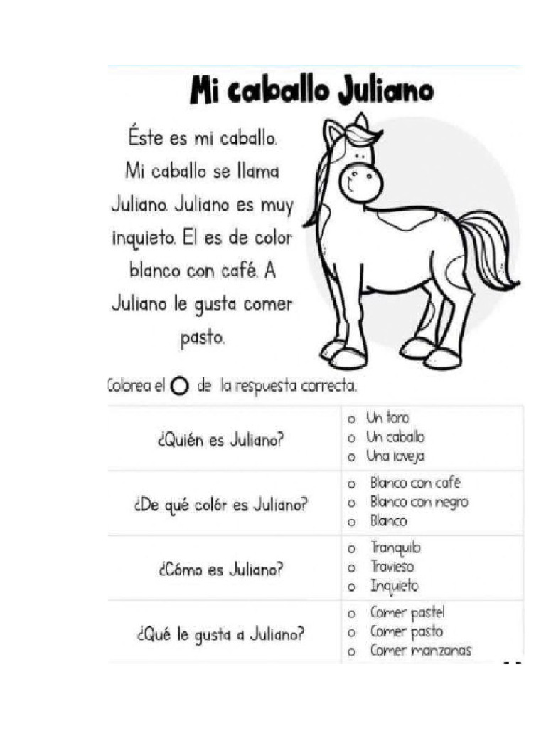 Lecturas Comprensivas 4to | PDF