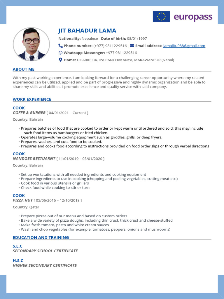 Jit Bahadur Lama-1 | PDF | Pizza | Cooking