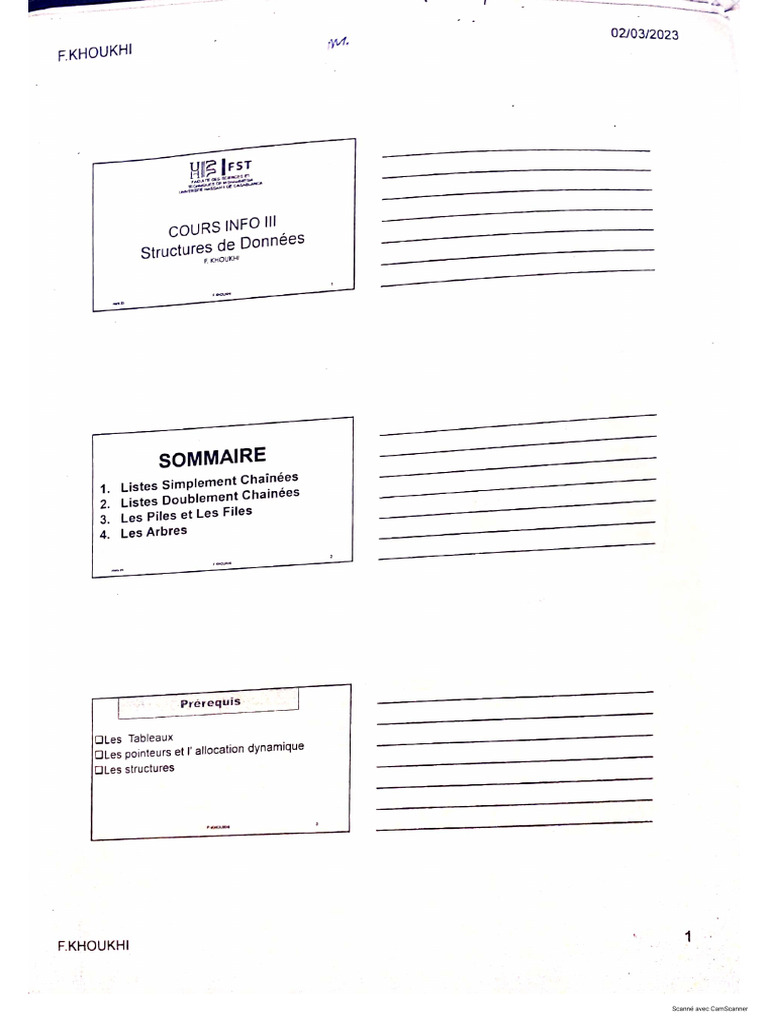 Poly Cours Info3 | PDF