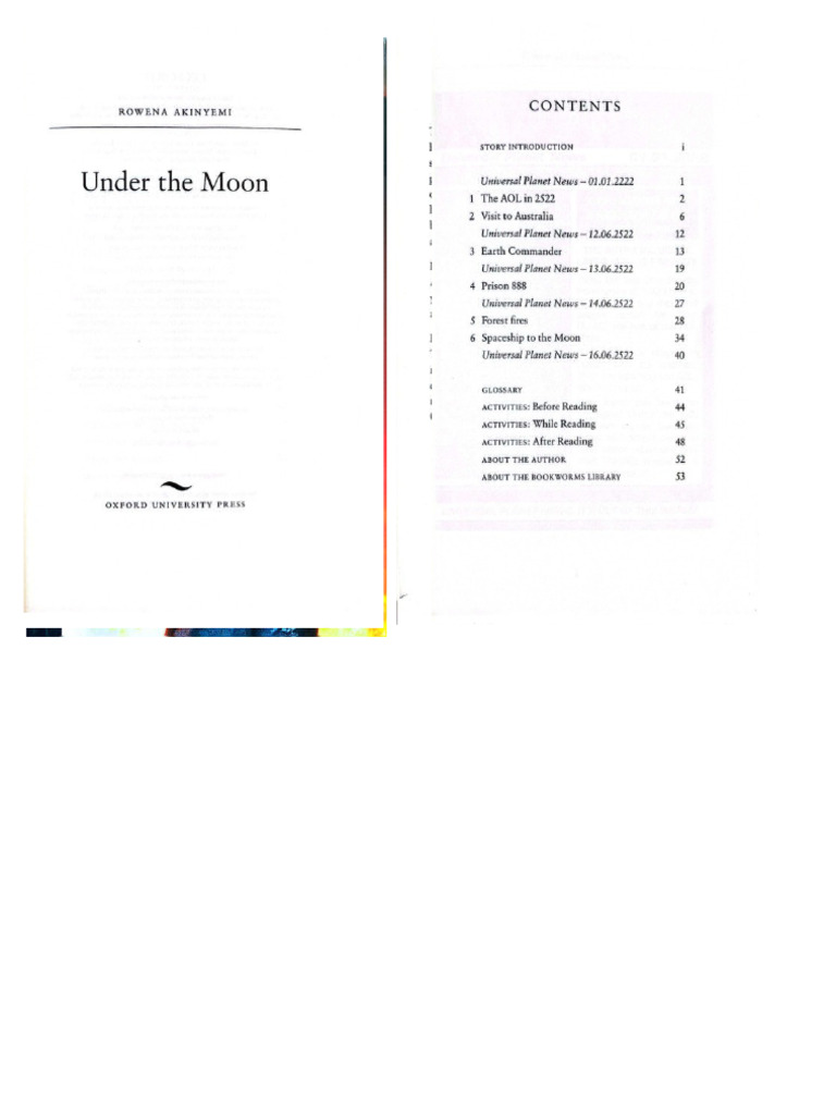 Under The Moon | PDF