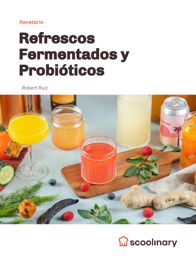 ES Recetario Refrescos Fermentados | PDF | Té | Fermentación