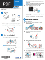 Epson l3150 Printer Wireless Setup | PDF