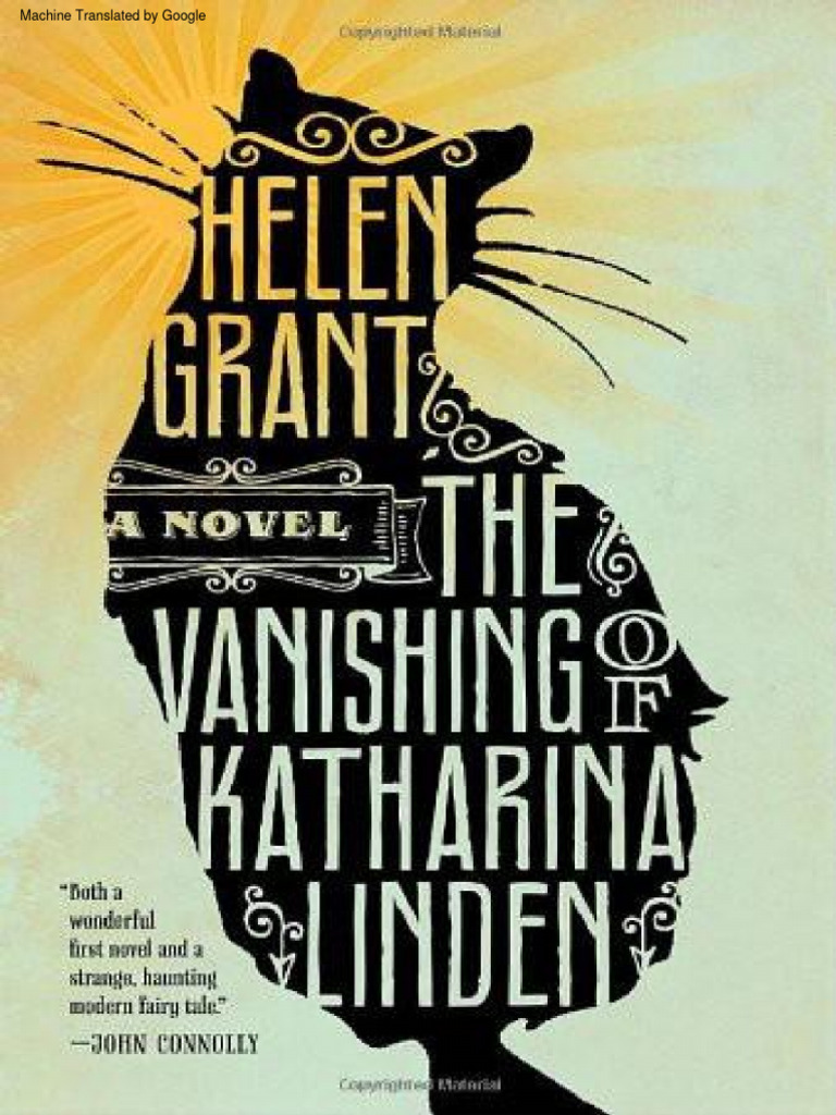 O Desaparecimento de Katharina Linden Helen Grant Traduzido | PDF ...