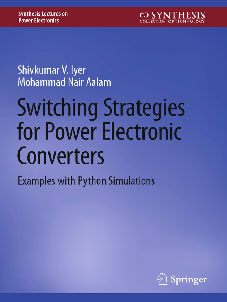 Switching Strategies For Power Electronic Converters, Examples With Python Simulations ...