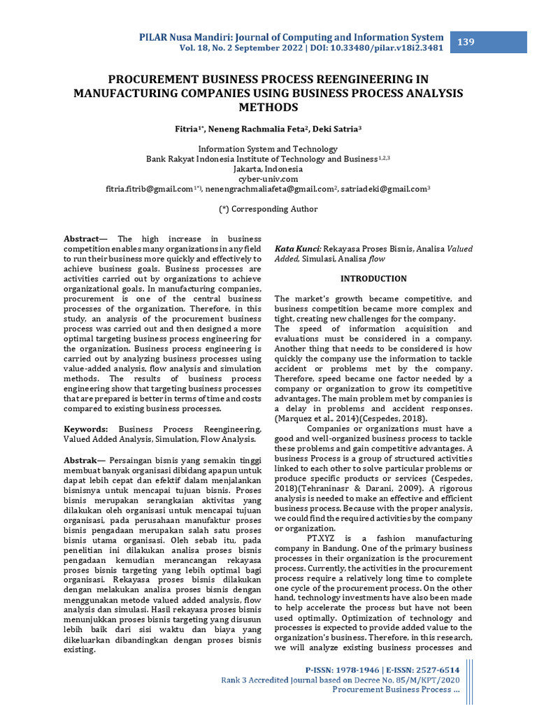 Procurement Business Process Reengineeri | PDF | Business Process | Procurement