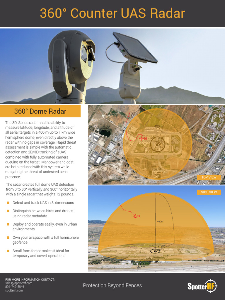 360 Counter UAS Radar Datasheet REV007 | PDF | Unmanned Aerial Vehicle ...