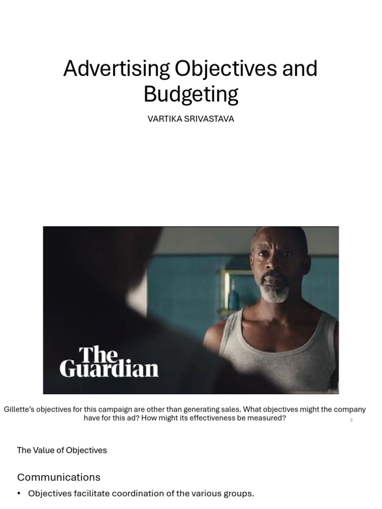 Session 19 and 20 Advertising Objectives and Budgeting Shared | PDF ...