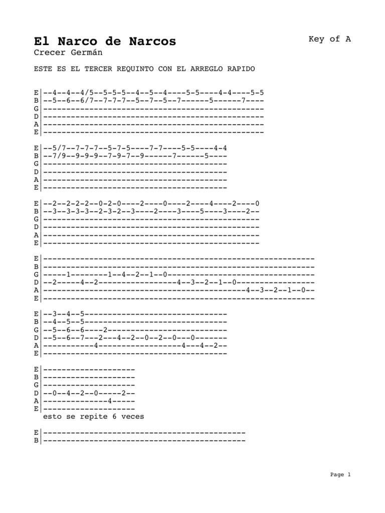 El Narco de Narcos | PDF