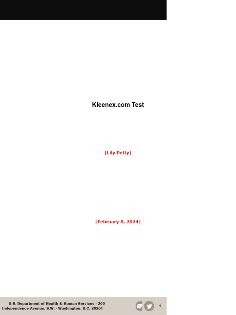 kleenex usability report - petty 1 | PDF | Usability | Human Communication
