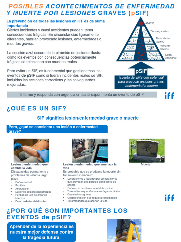 pSIF Full Presentation (Spanish) | PDF | Enfermedades y trastornos ...