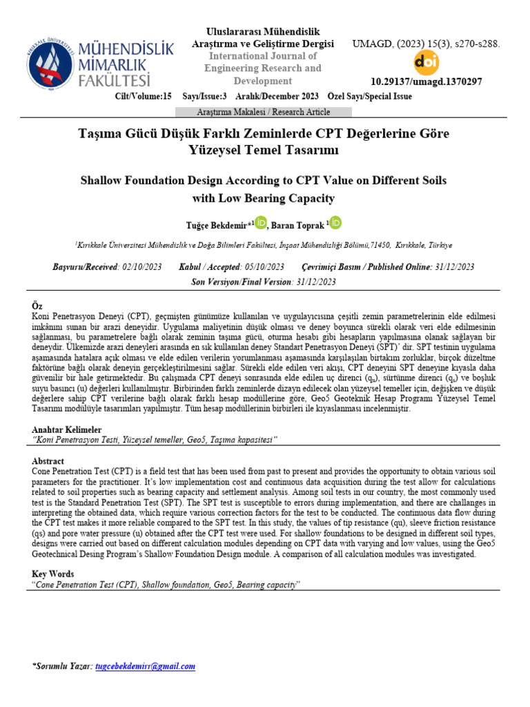 Cpt Ile Temel Tasarımı | PDF