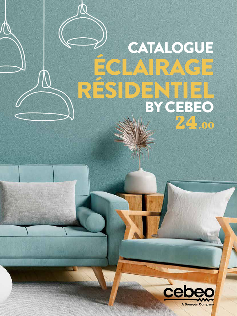 Catalogue Éclairage Résidentiel 2024 (By Cebeo) | PDF