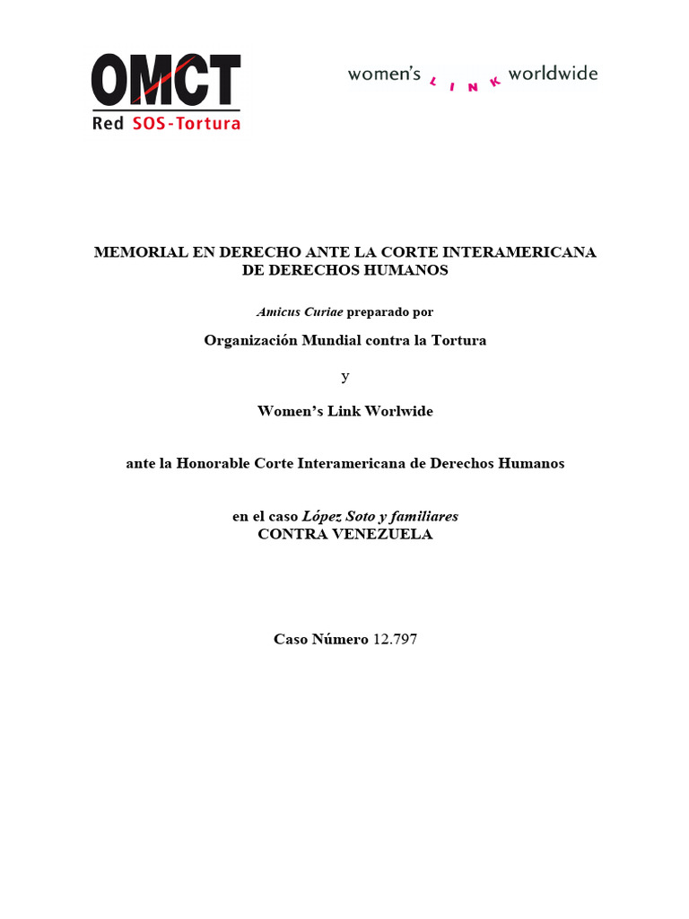 Amicus Curiae Lpez Soto 2021-09-15-101600 HHNJ | PDF | La violencia ...