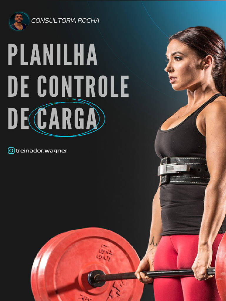 PLANILHA CONTROLE DE CARGA | PDF | Músculo