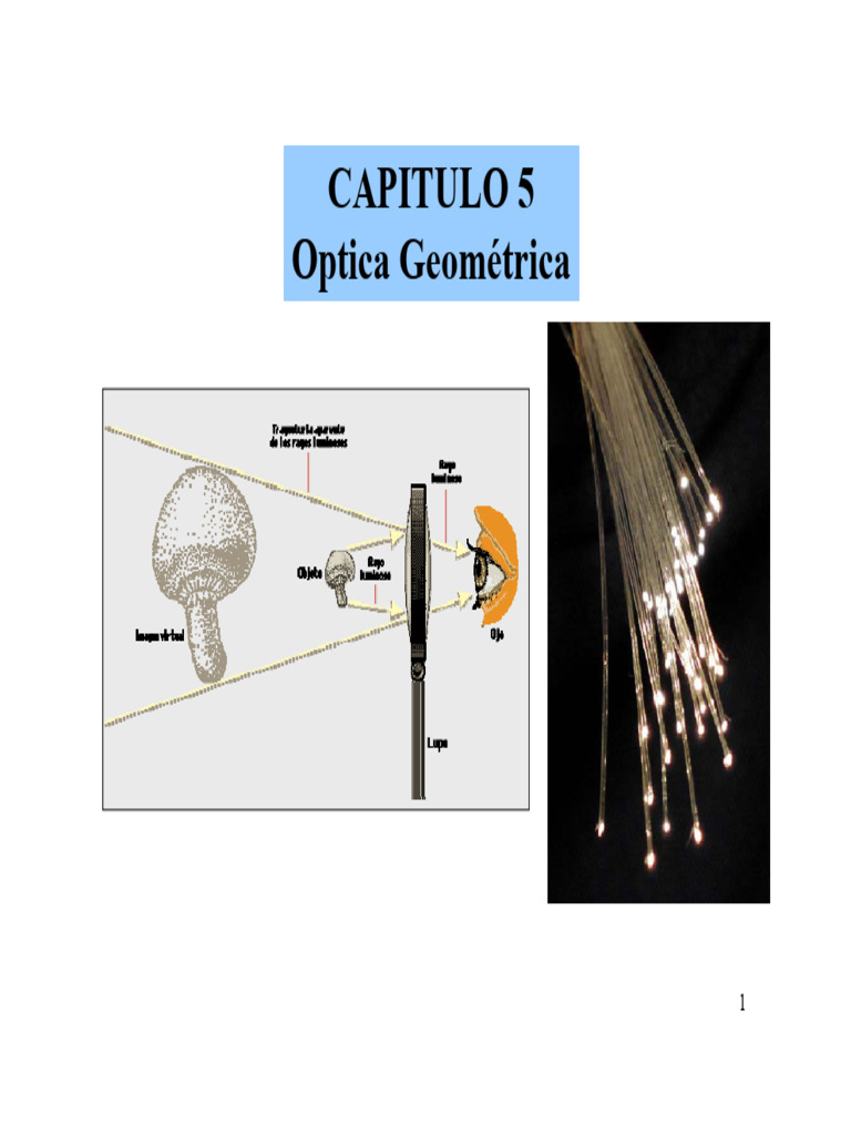 Capitulo 05 - Óptica Geométrica | PDF | Óptica | Espejo
