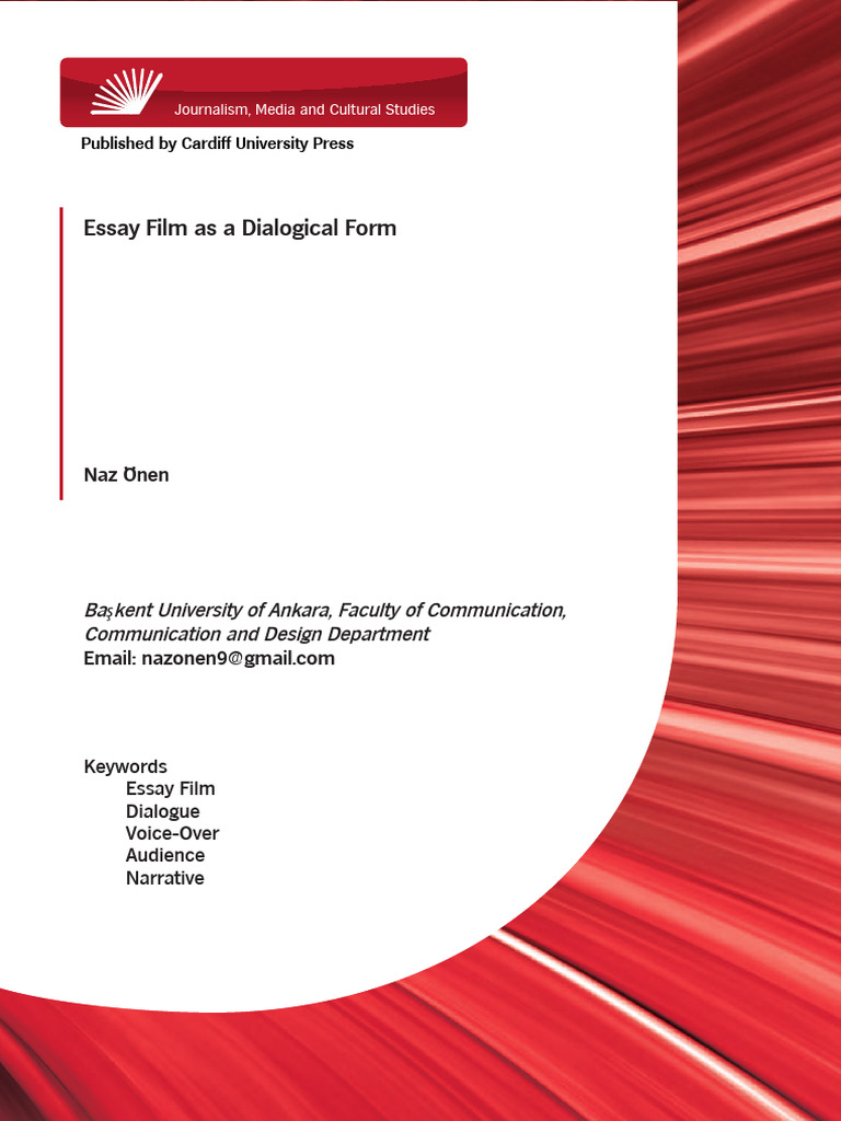 Exploring the Essay Film's Dialogue | PDF | Essays | Image