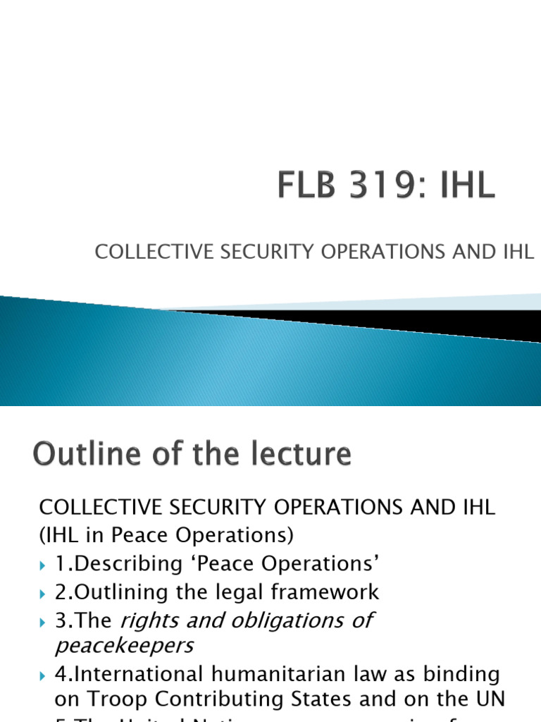 Ihl Lesson 7 - Csos and Ihl | PDF | International Humanitarian Law ... Ihl Lesson 7 - Csos and Ihl | PDF | International Humanitarian Law ...