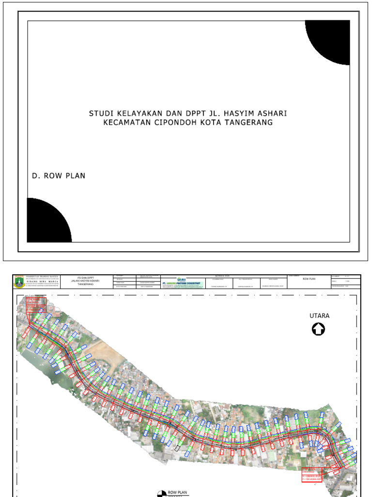 Fs JL - Hasyim Tangerang Row Plan | PDF