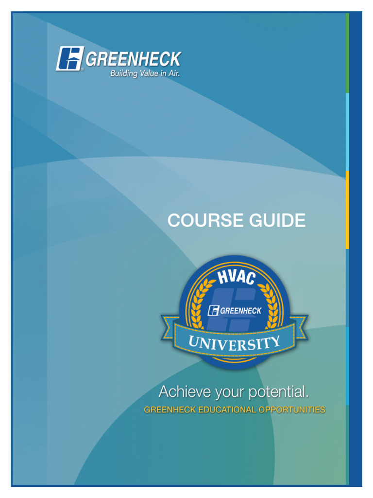 Hvac University Course Guide | Download Free PDF | Mechanical ...